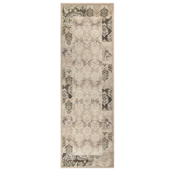 Charlton Home® Adowlfe Paisley Beige Indoor Area Rug & Reviews | Wayfair