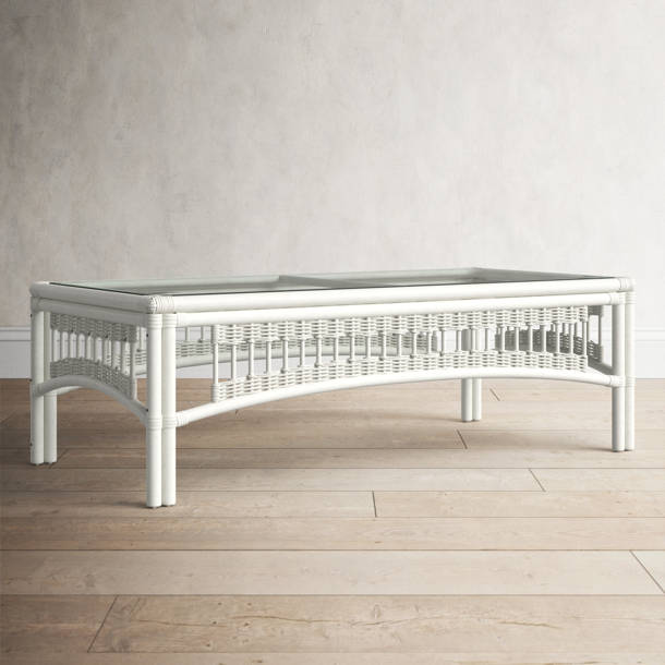 Braxton Culler Edgewater Glass Top End Table & Reviews | Wayfair