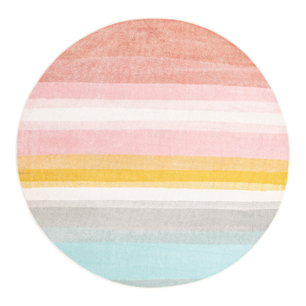 Unique Loom Striped Machine Woven Polyethylene Plastic Rug & Reviews ...