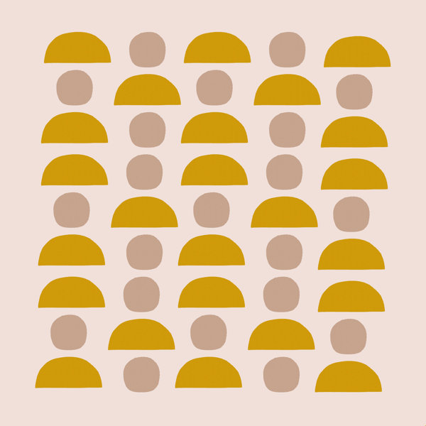 George Oliver Hello Twiggs - formes de rosé jaune - Wayfair Canada