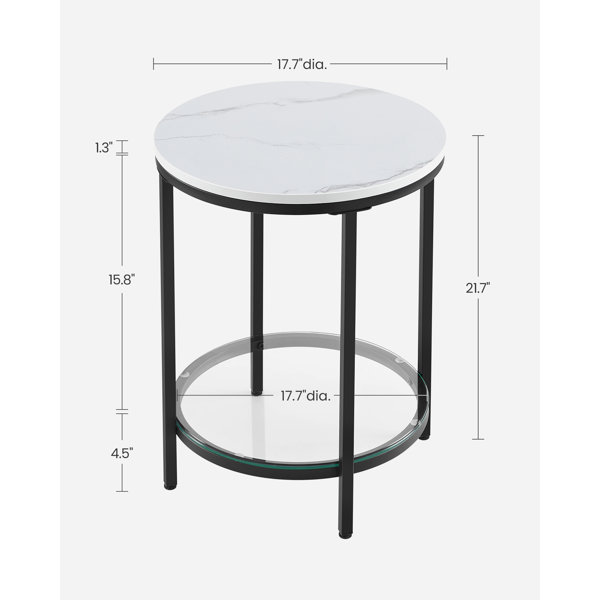 Wade Logan® Ashrfi End Table & Reviews | Wayfair
