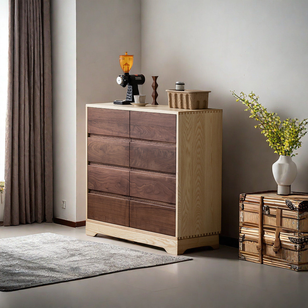 Atta Avenue Nordic Minimalist Accent Chest Solid Wood Accent Chest ...