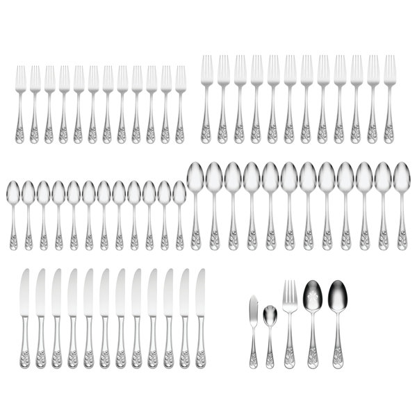 Lenox Chestnut Ridge 65-Piece Flatware Set & Reviews | Perigold