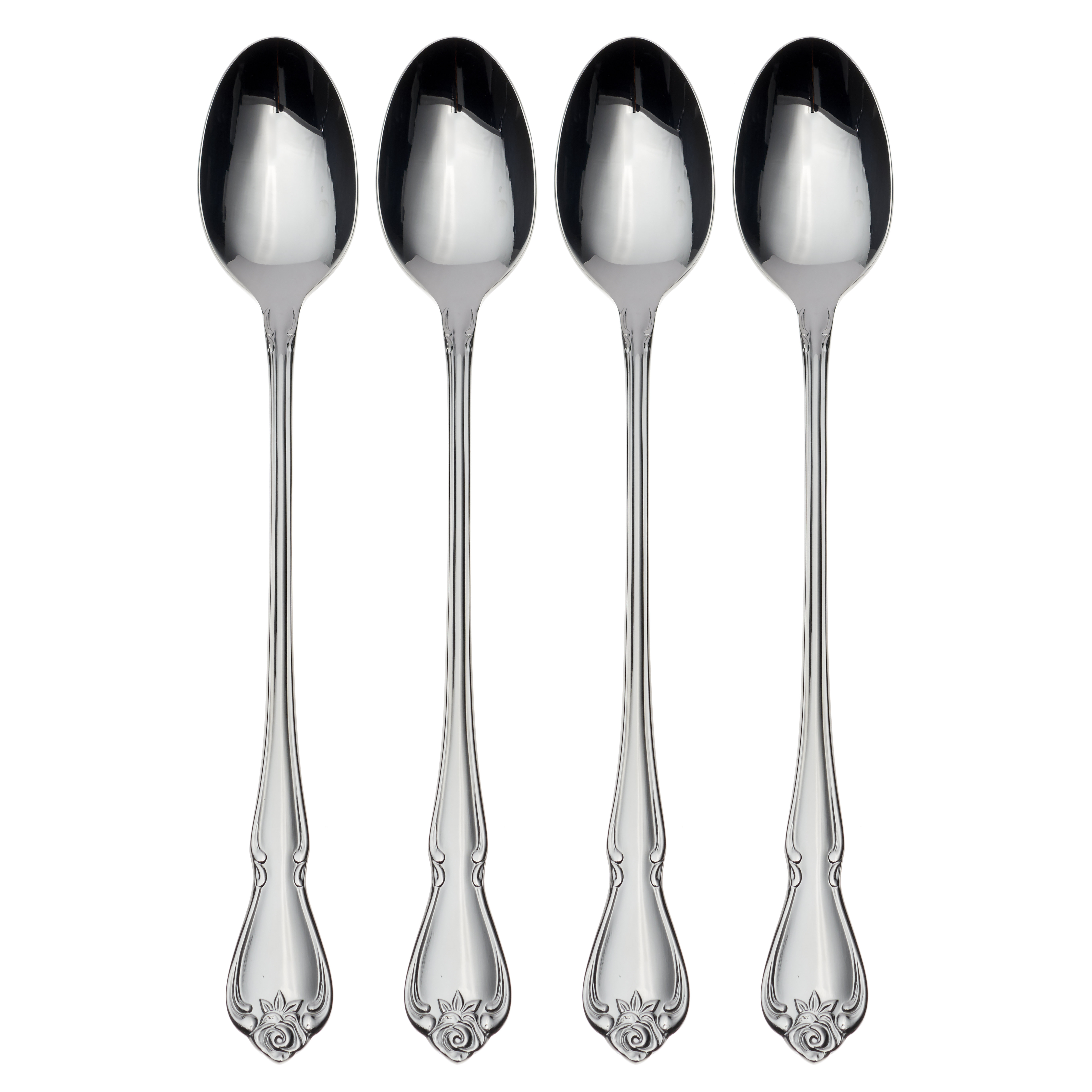 Oneida True Rose Everyday Flatware Tall Drink Spoons | Wayfair