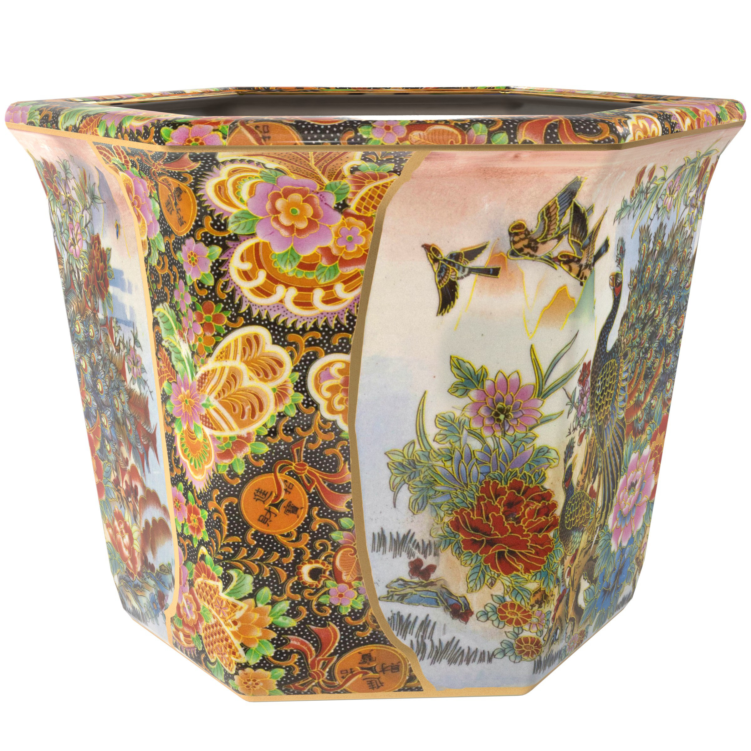 Bungalow Rose Diannie Porcelain Pot Planter & Reviews | Wayfair