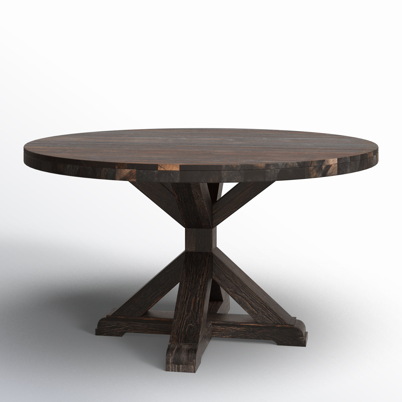 Birch Lane™ Bianca Round Solid Wood Dining Table & Reviews | Wayfair