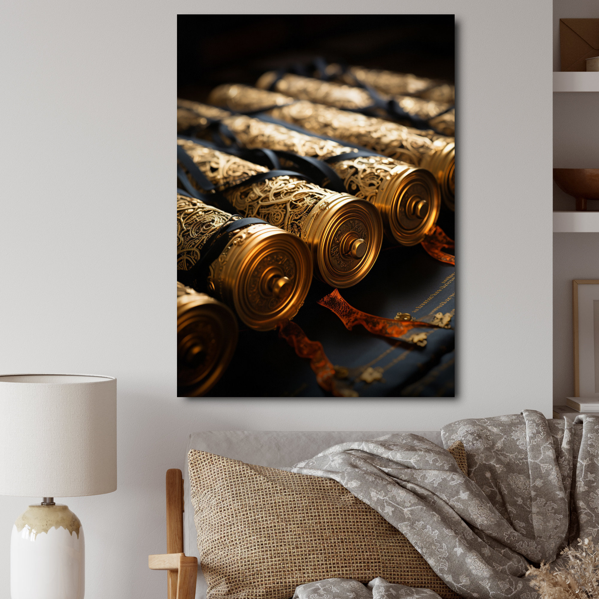 Red Barrel Studio Hebrew Hebrew Scrolls Of Wisdom - Religion ...