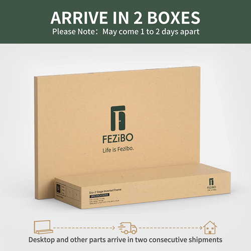 FEZIBO 63'' Desk & Reviews | Wayfair