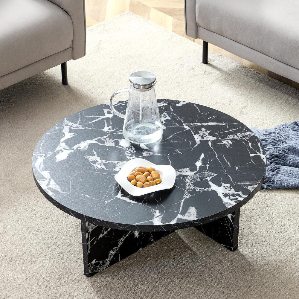 Ivy Bronx Elegant Round MDF Table | Wayfair