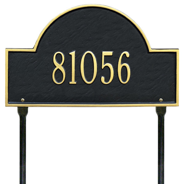 Whitehall Products 1-Line Lawn Address Sign & Reviews - Wayfair Canada