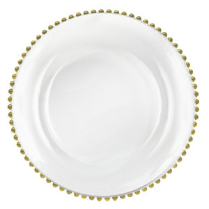 Glass Charger Plates | Table & Crystal Chargers