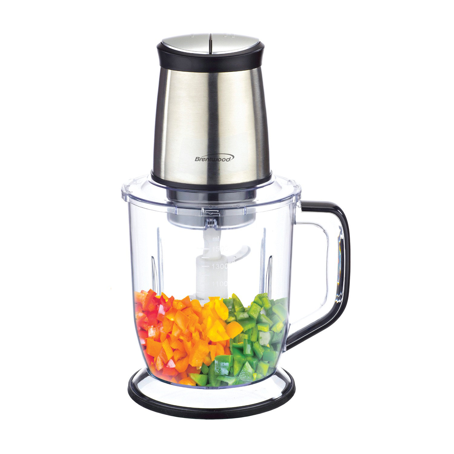 Brentwood 6.5 Cup Stainless Steel Food Processor & Reviews | Wayfair