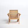 Joss & Main Ursa Solid Wood Adirondack Chair & Reviews | Wayfair