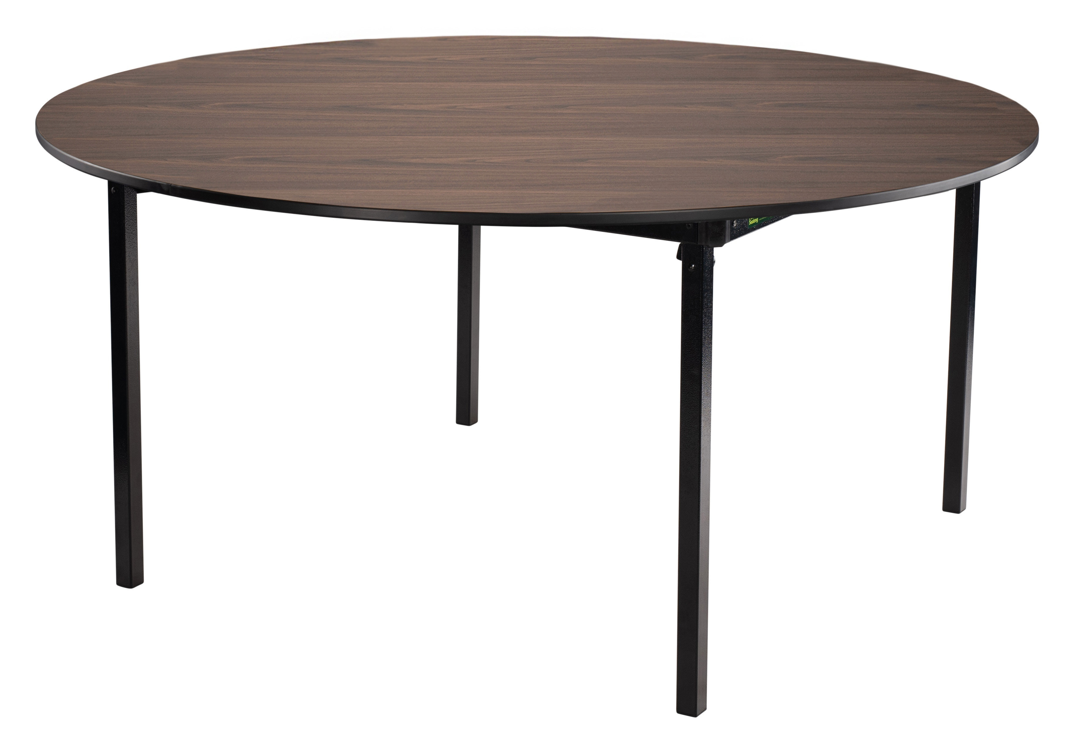 National Public Seating Circular Folding Banquet Table, Plywood Core ...