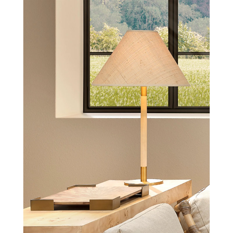 Breakwater Bay Colp Wood Accent Lamp | Wayfair