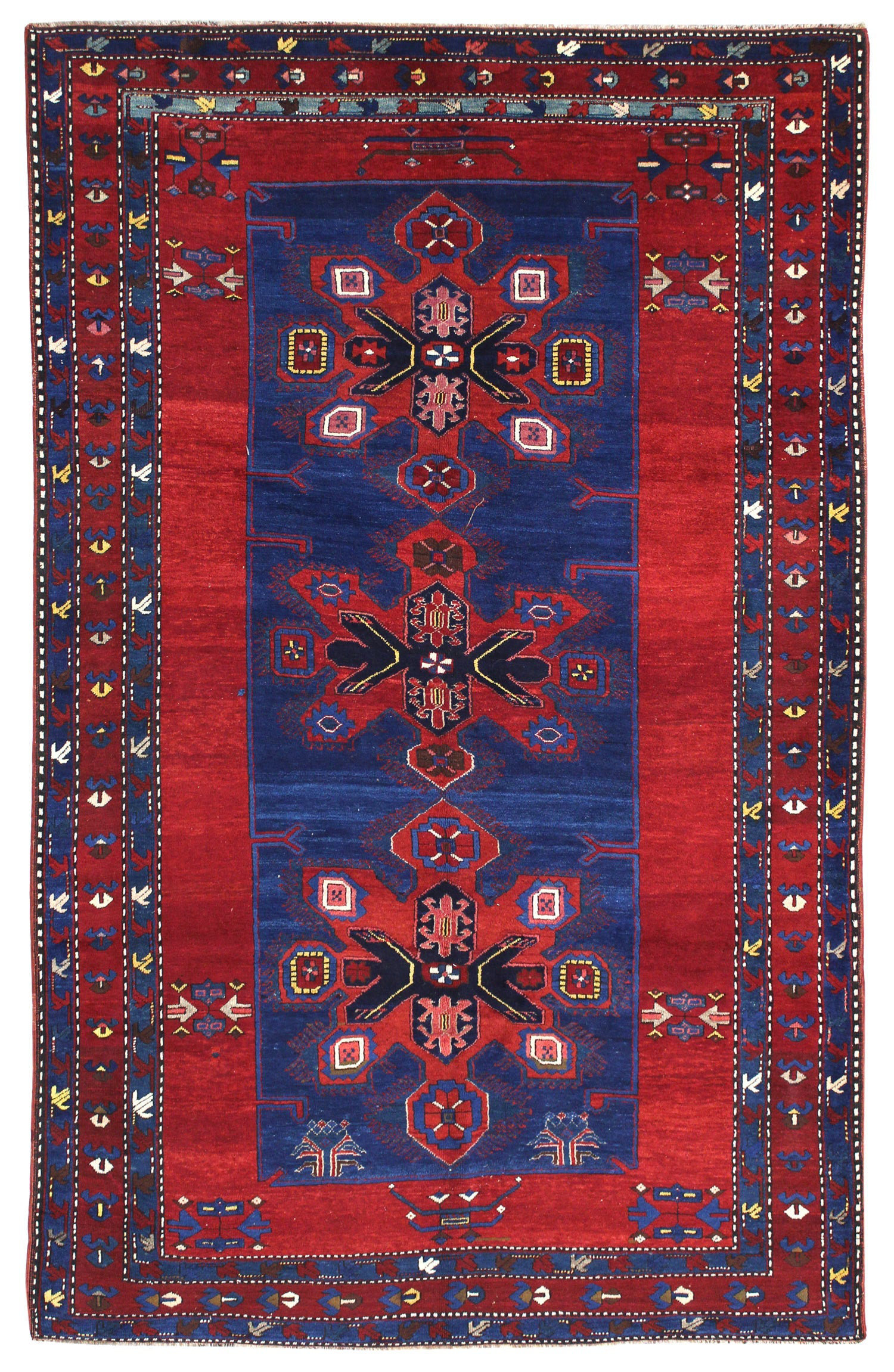 Landry & Arcari Rugs and Carpeting One-of-a-Kind 6'1" x 9'5" 1920s Area ...