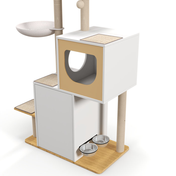 Tucker Murphy Pet™ Daquasha 51.57'' H Cat Tree | Wayfair