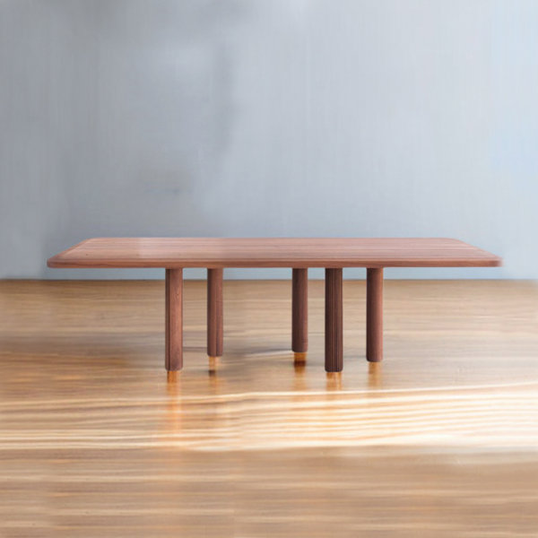 Hokku Designs Marquea Solid Wood Dining Table - Wayfair Canada