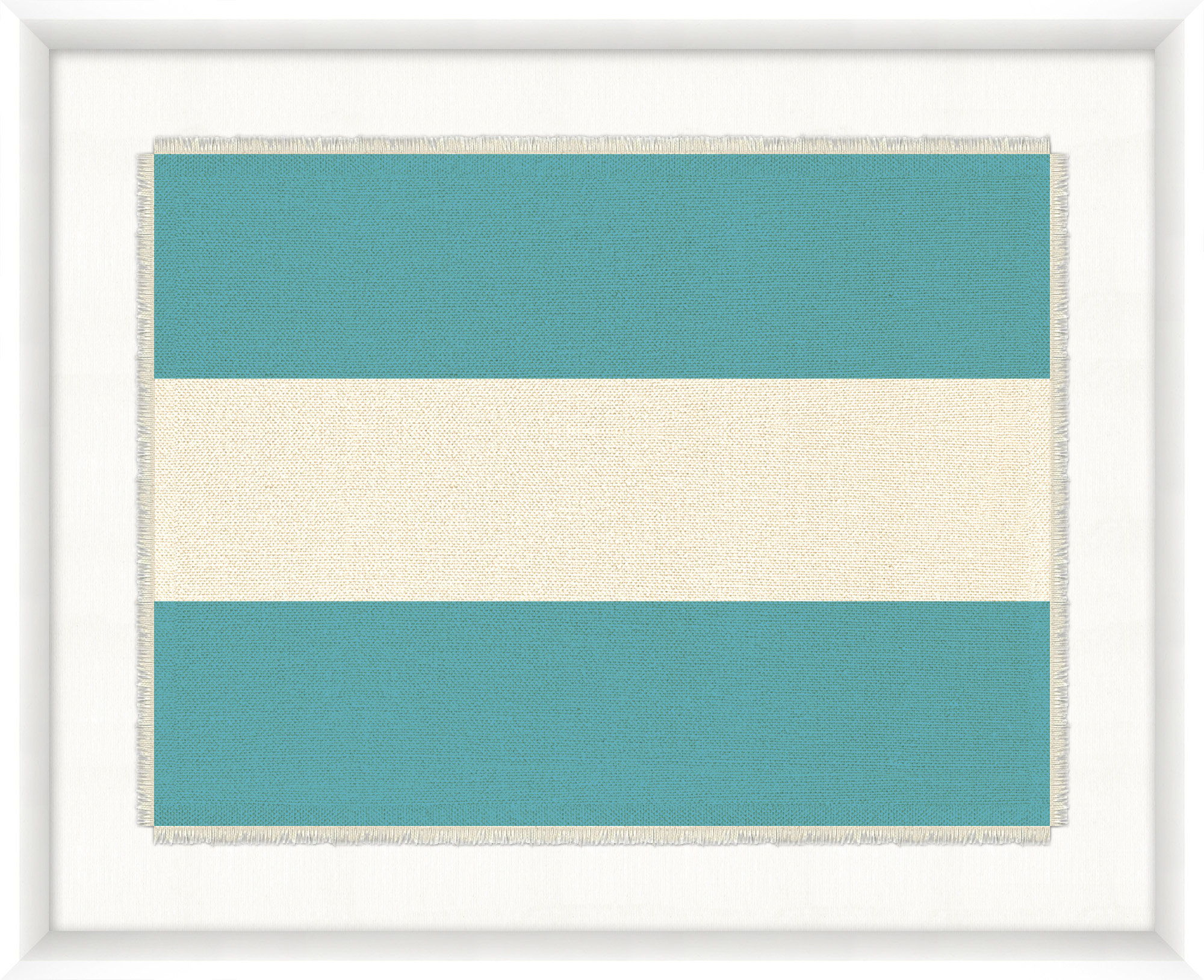 Wendover Art Group Nautical Flag Textile J by Nathan Turner - Picture ...