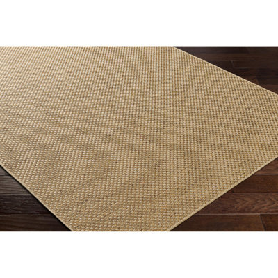 Ebern Designs Agnes Checkered Tan Area Rug | Wayfair