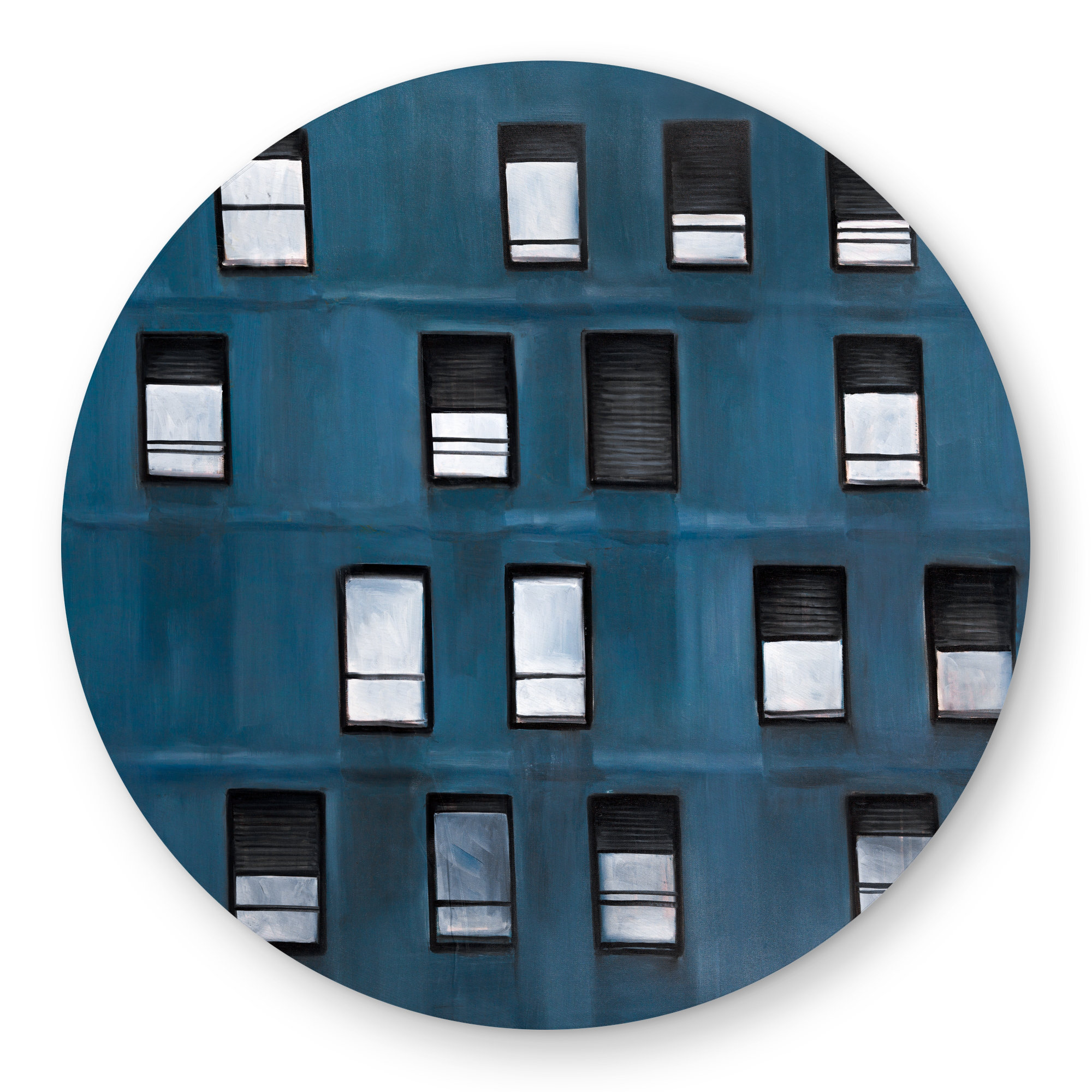 Begin Edition International Inc. Urban Building Gray Livingroom Round ...