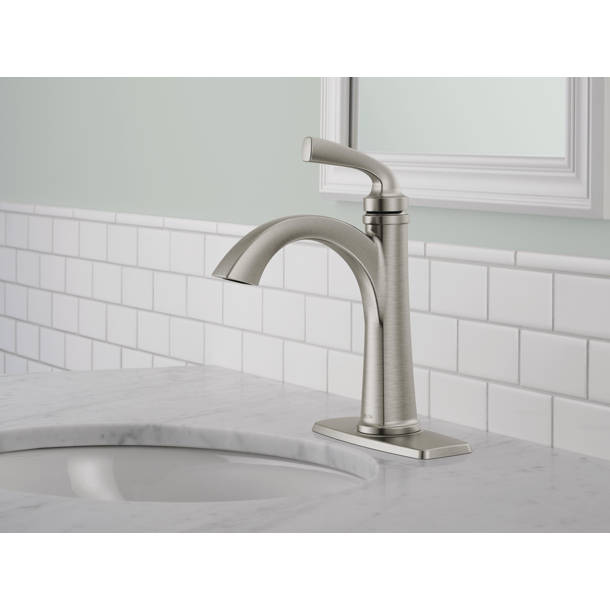Delta Tetra Wall Mount Bathroom Faucet, Wall Faucet for Bathroom Sink ...