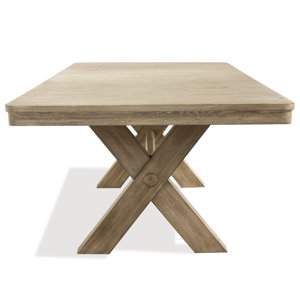 Birch Lane™ Regan Extendable Trestle Dining Table & Reviews | Wayfair