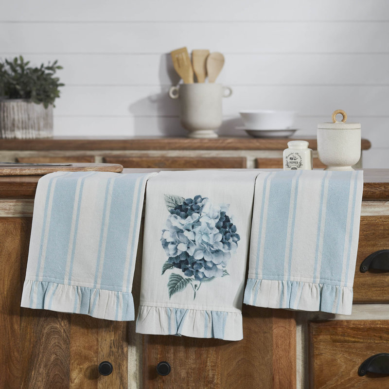 Red Barrel Studio® Floral Tea Towel | Wayfair