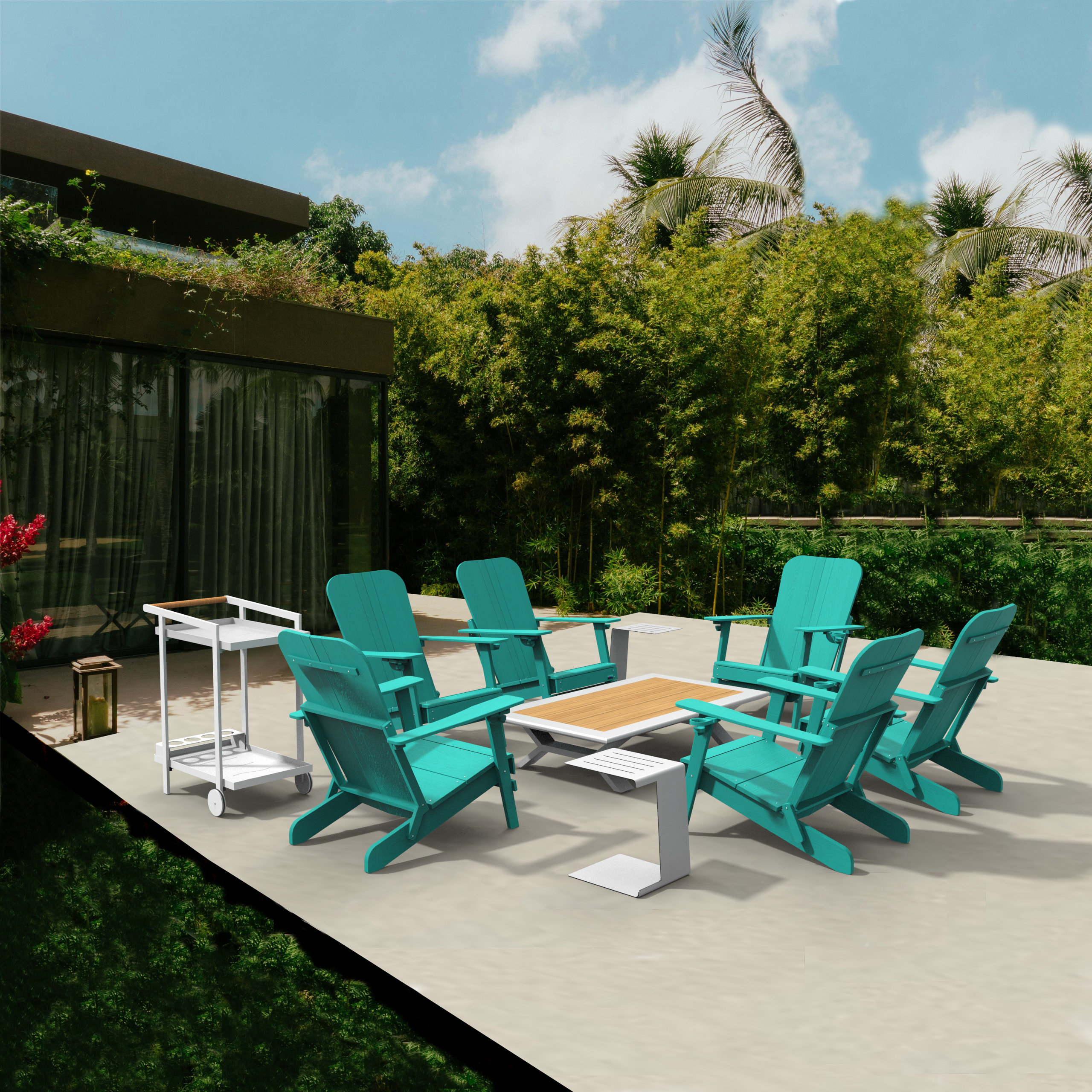 Highland Dunes Aaraiz 10 Piece Multiple Chairs Seating Group | Wayfair