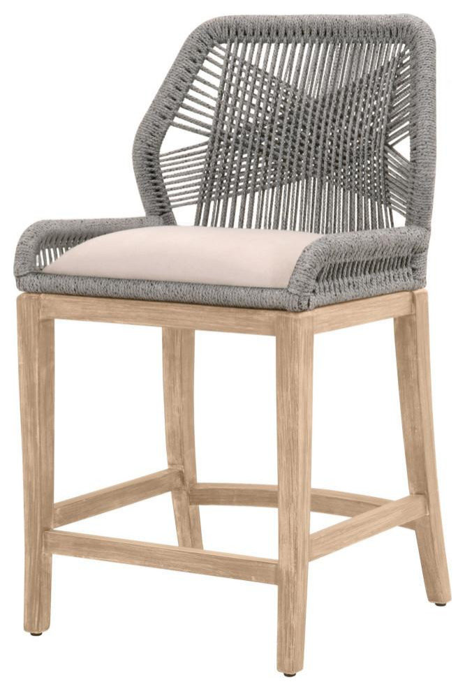 LOOMLAN Solid Wood 40.5" Extra Tall Stool | Wayfair