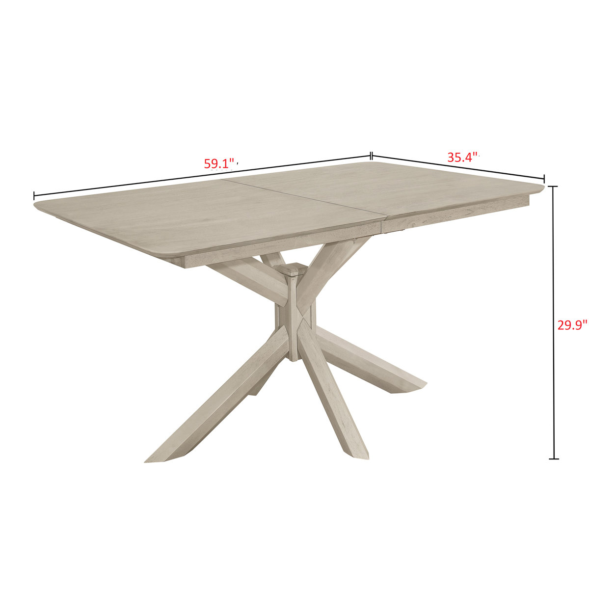 Wade Logan® Attison Dining Table & Reviews | Wayfair