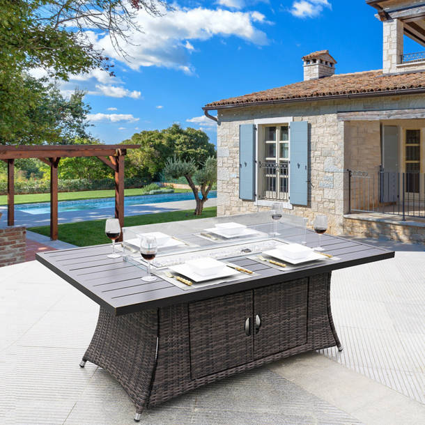 Colsen Tabletop Fire Pit Skull - Wayfair Canada