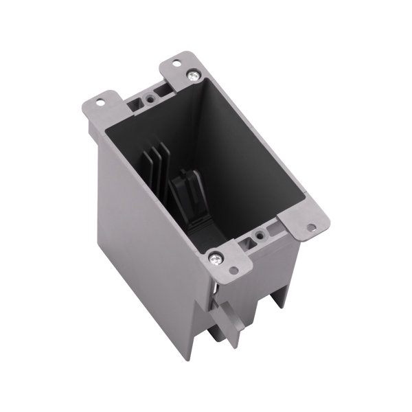 MW LIGHTING 10 PK 1 Gang Remodel Outlet Box 20CI Junction Box, Plastic ...