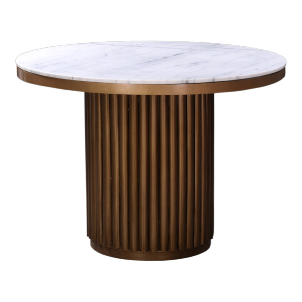 Marble Round Kitchen & Dining Tables You'll Love | Wayfair