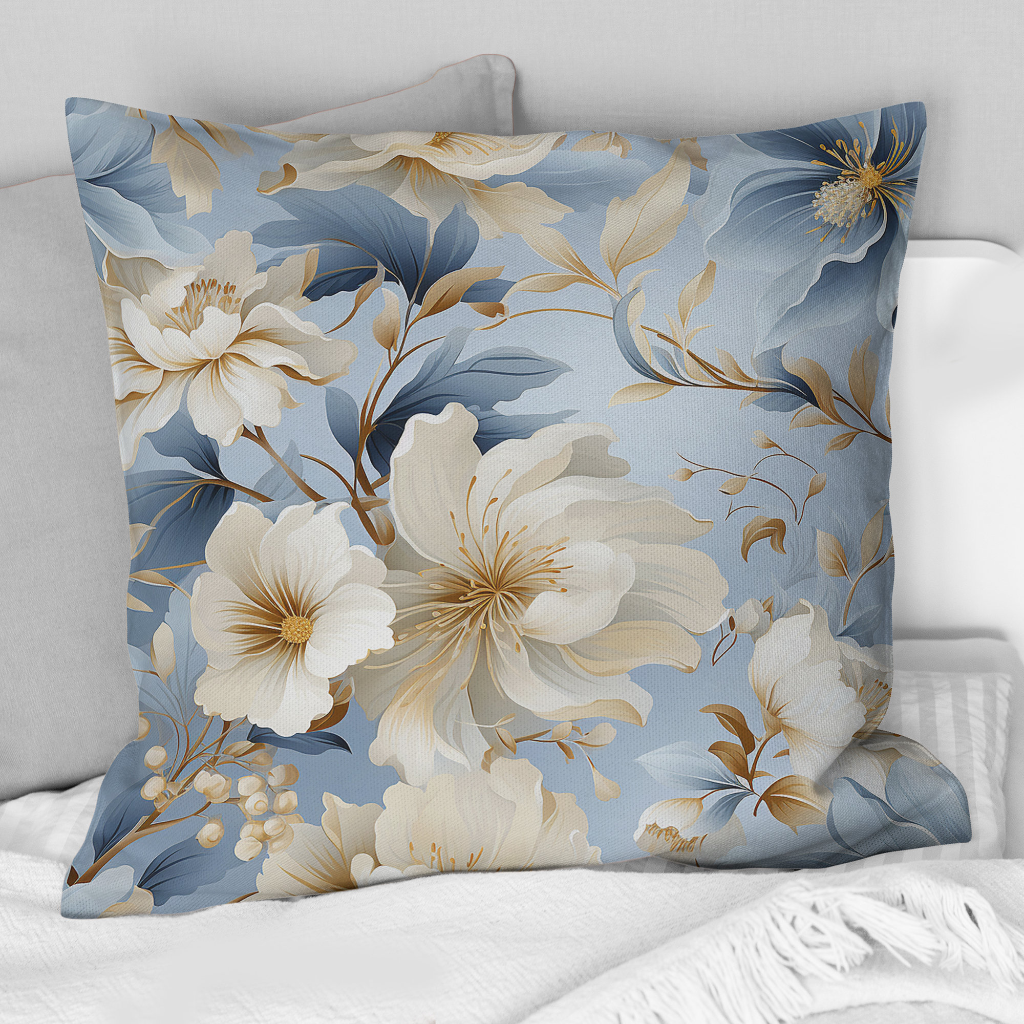 Design Art Ethereal Rococo Flourish Victorian Pattern XI - Floral ...