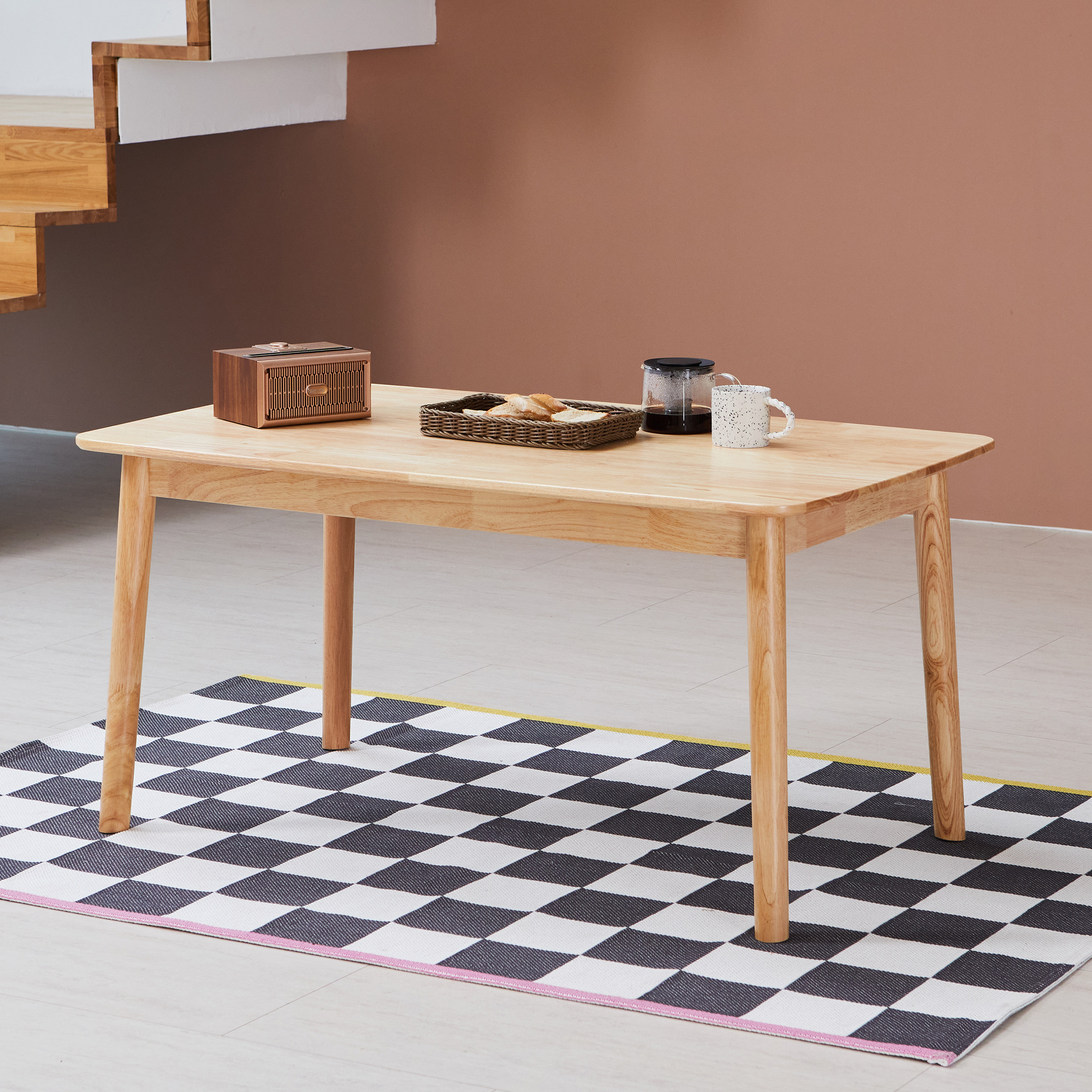 George Oliver Jerene Solid Wood Rectangular Coffee Table & Reviews ...