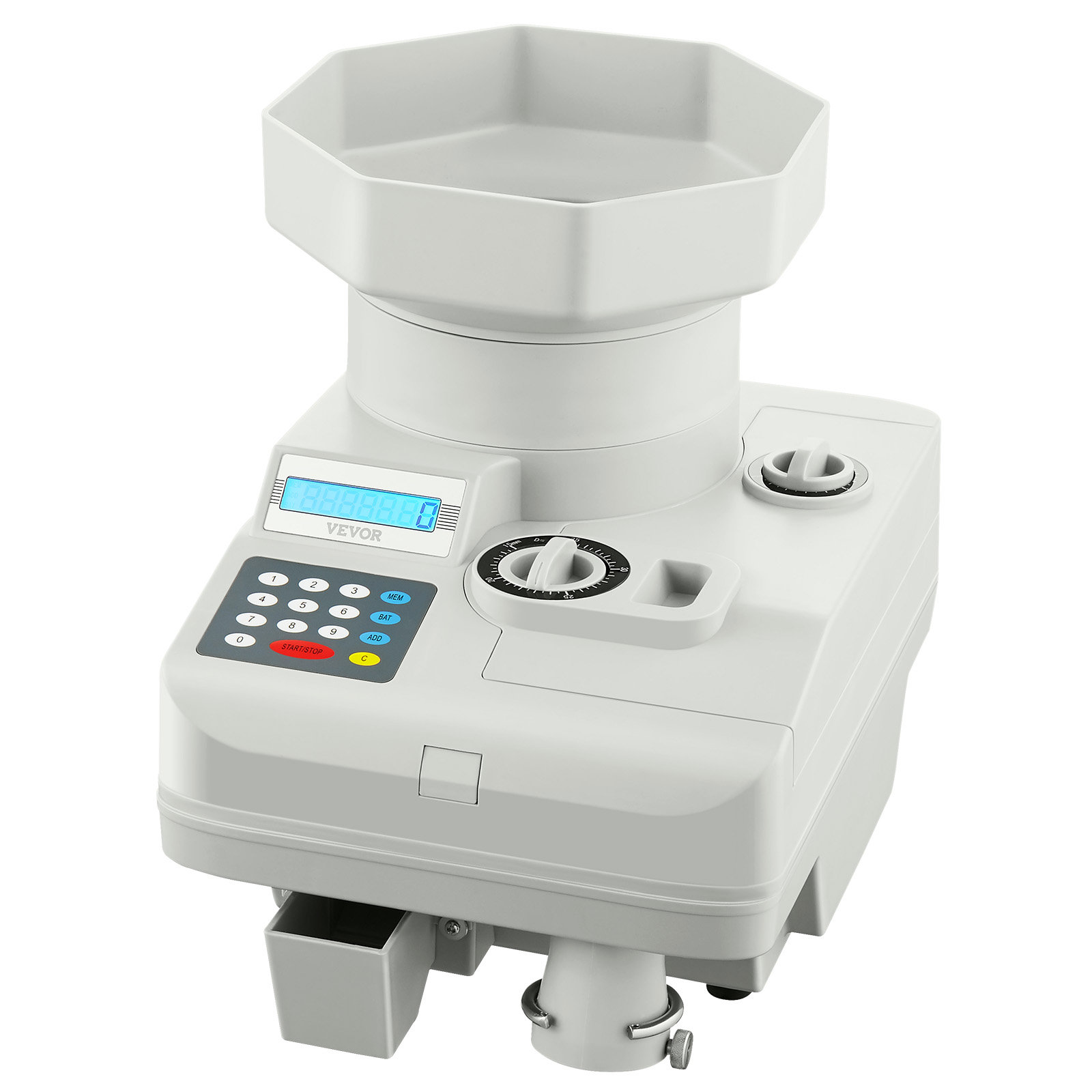 Stellweilan Tessberg Coin Counter Professional Coin Sorter LED Display ...