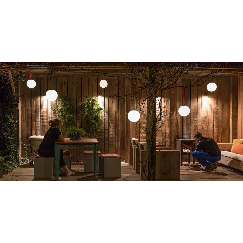Fatboy Bolleke Battery Powered Integrated LED Outdoor Hanging Light ...