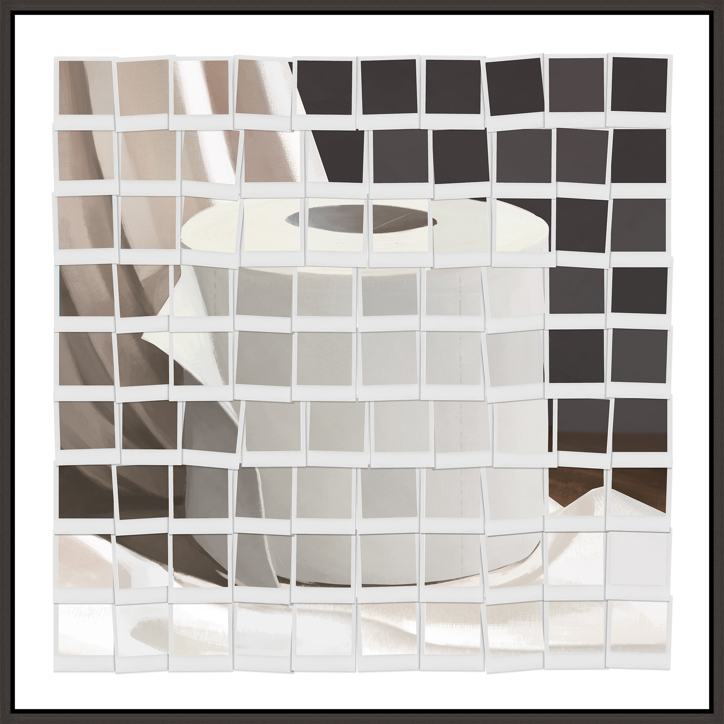 Chelsea Art Studio Toilet Paper Polaroid by David Brown - Graphic Art ...