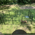 Yaheetech Heavy Duty Metal Dog Pen & Reviews | Wayfair
