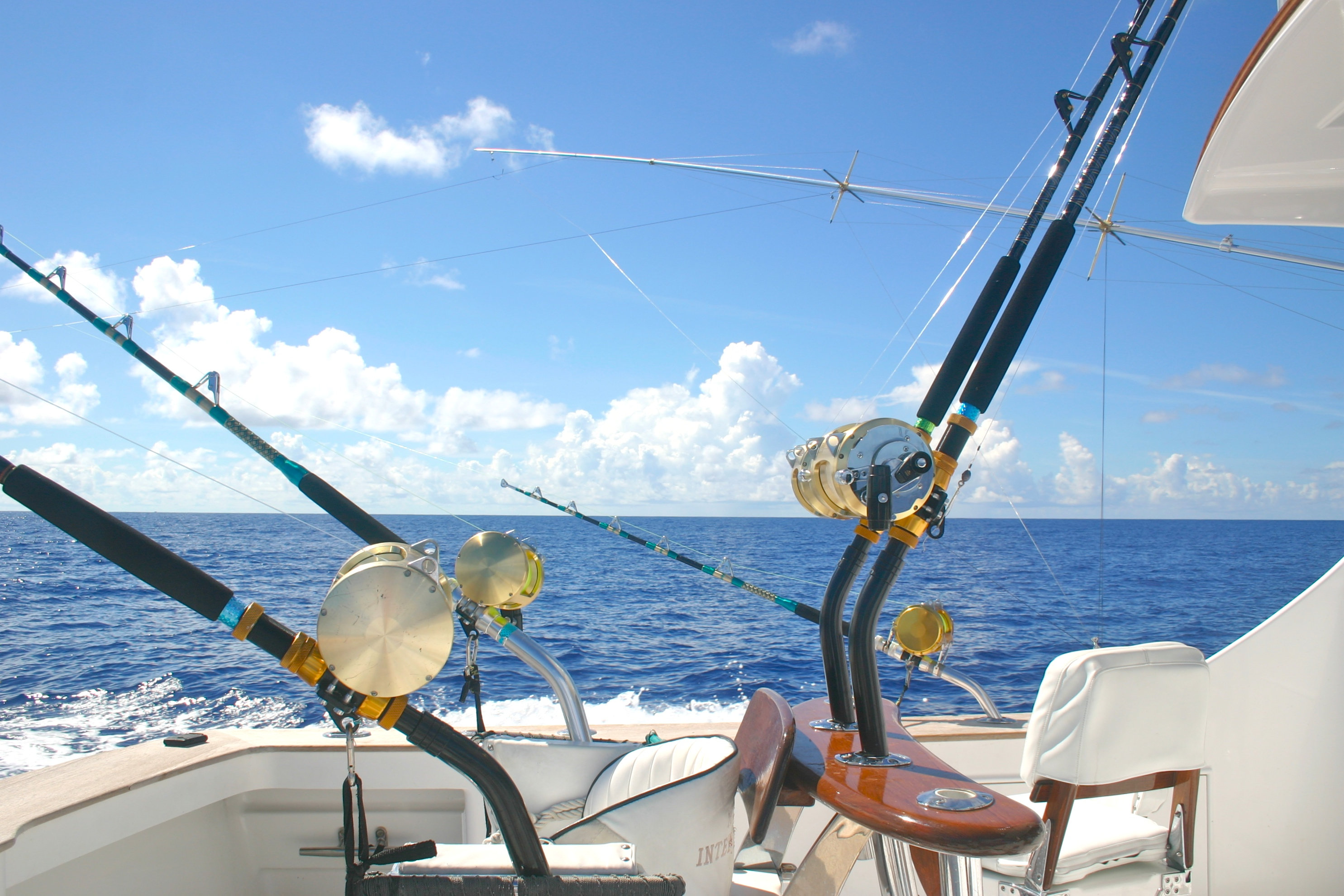 Breakwater Bay Boat With Fishing Rods - Wayfair Canada
