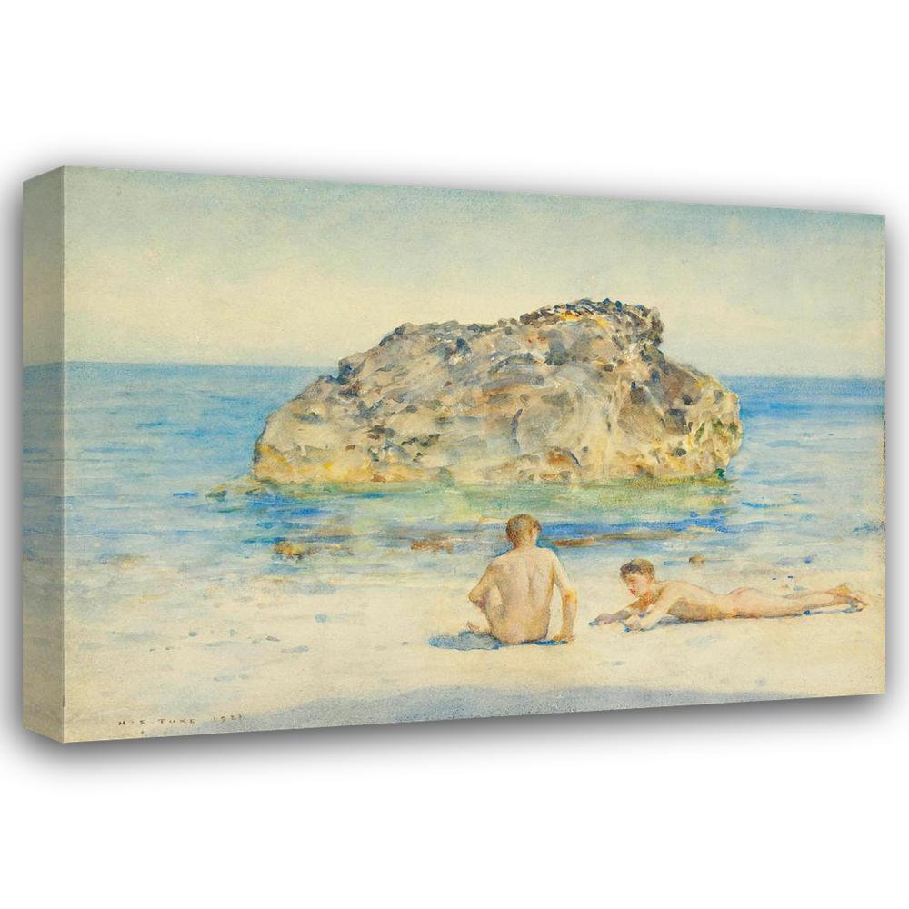 Beachcrest Home™ "The Sunbathers" by Henry Scott Tuke - Gallery Wrap ...