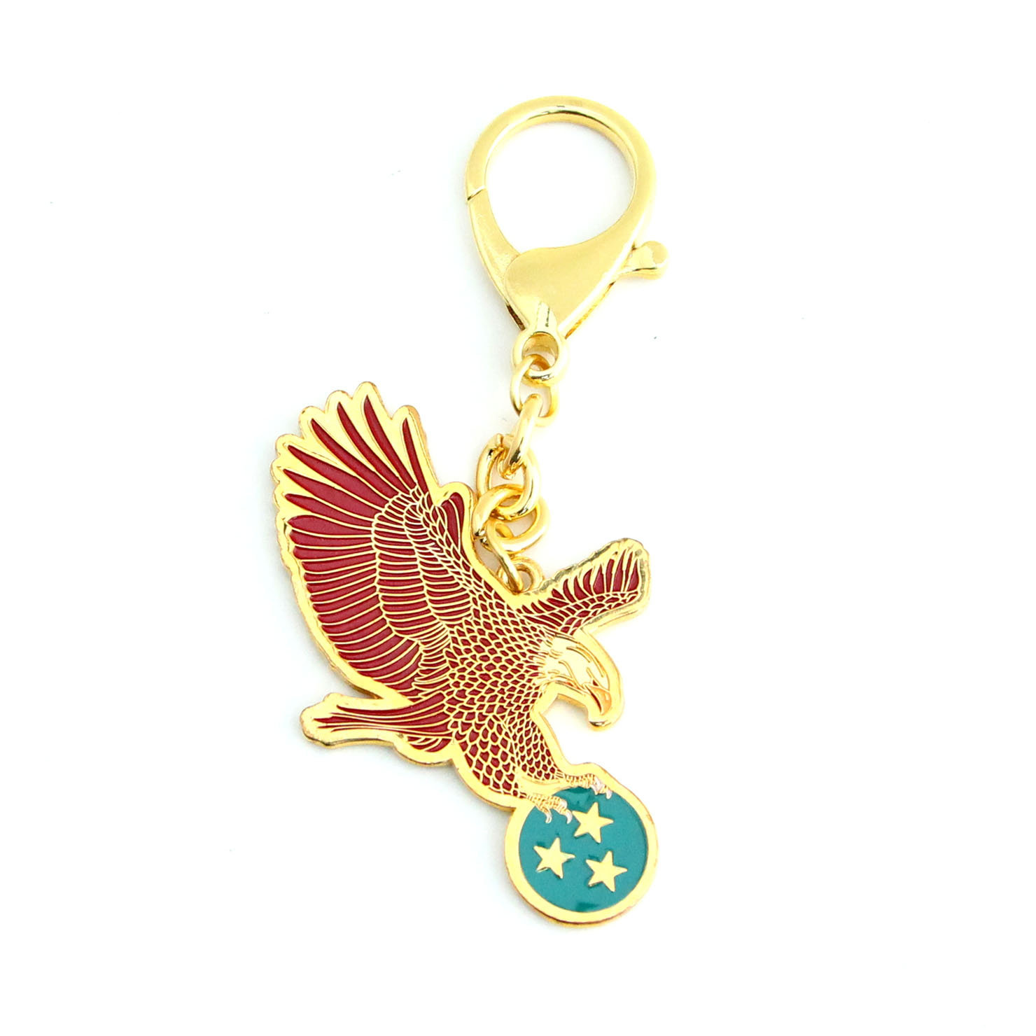 Feng Shui Import Eagle Protection Amulet Key Chain | Wayfair