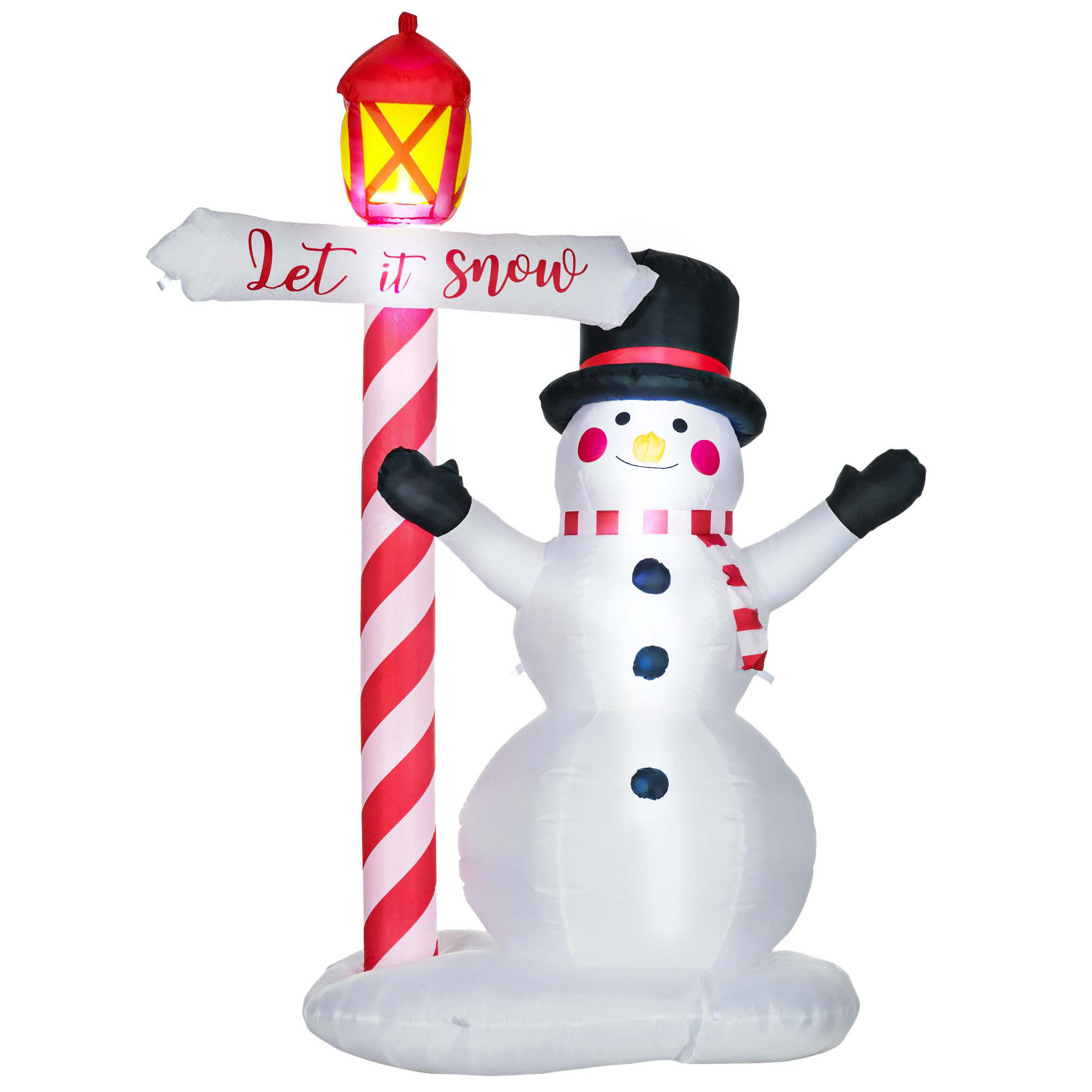 One Allium Way® 7Ft Christmas Inflatables Outdoor Decorationss ...
