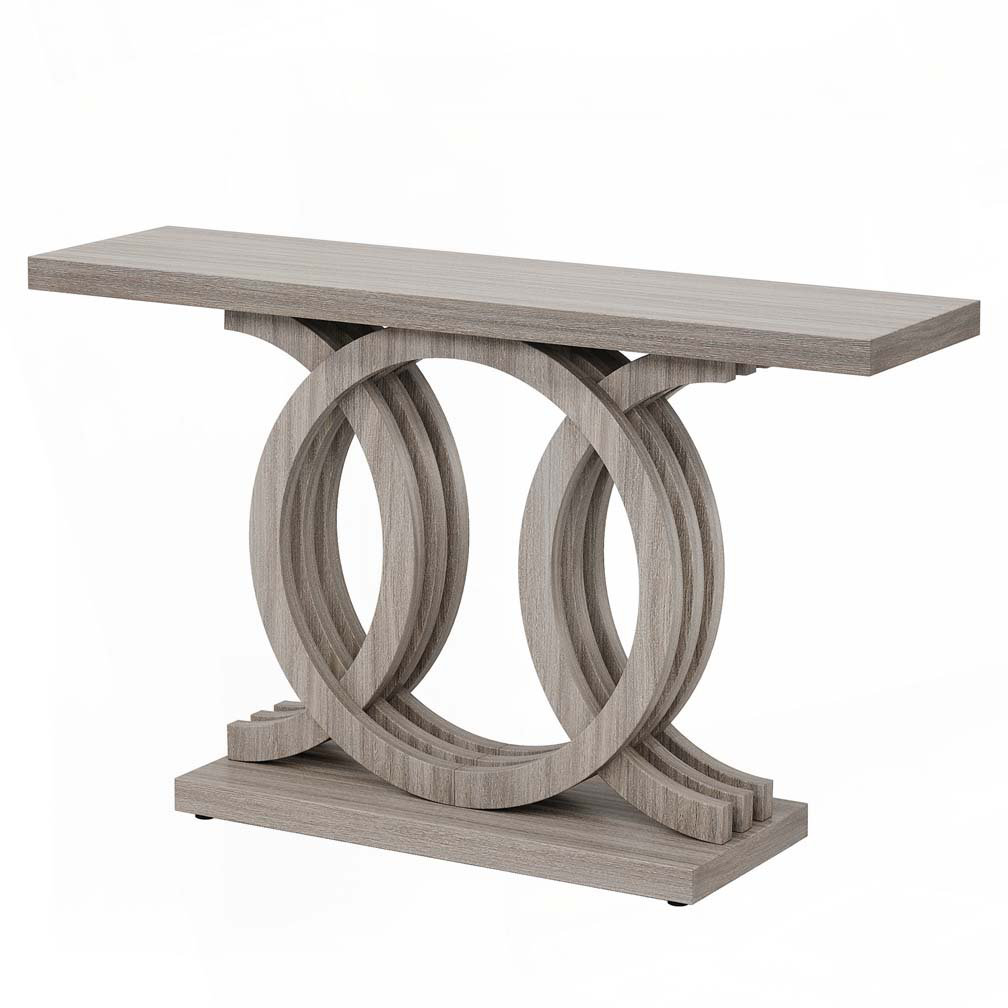 August Grove® 55” Farmhouse Console Table | Wayfair