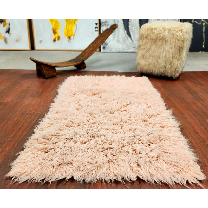 Mercer41 Super Thick Greek Flokati Rug. Long 3.5" shag pile. Shaggy ...