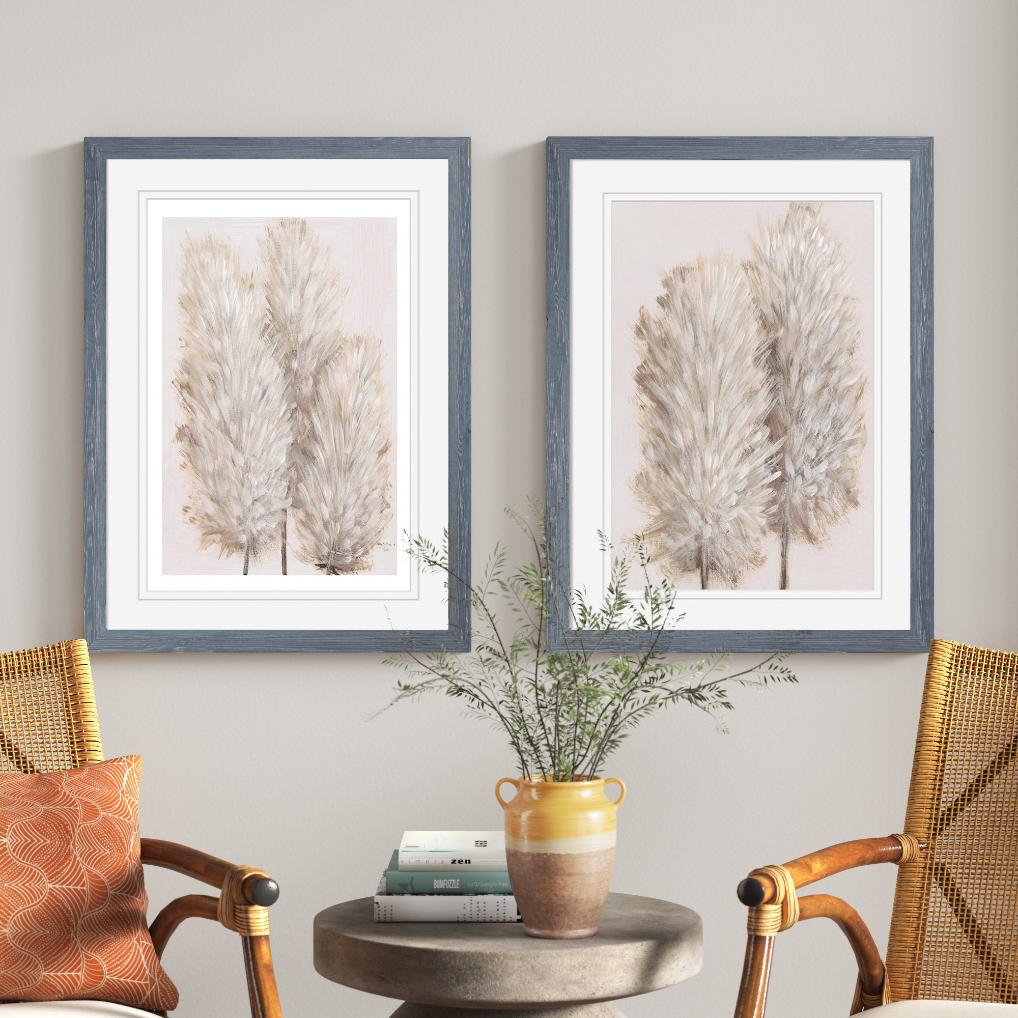 Three Posts™ Pampas Grass III by Vincent Van Gogh - Picture Frame ...