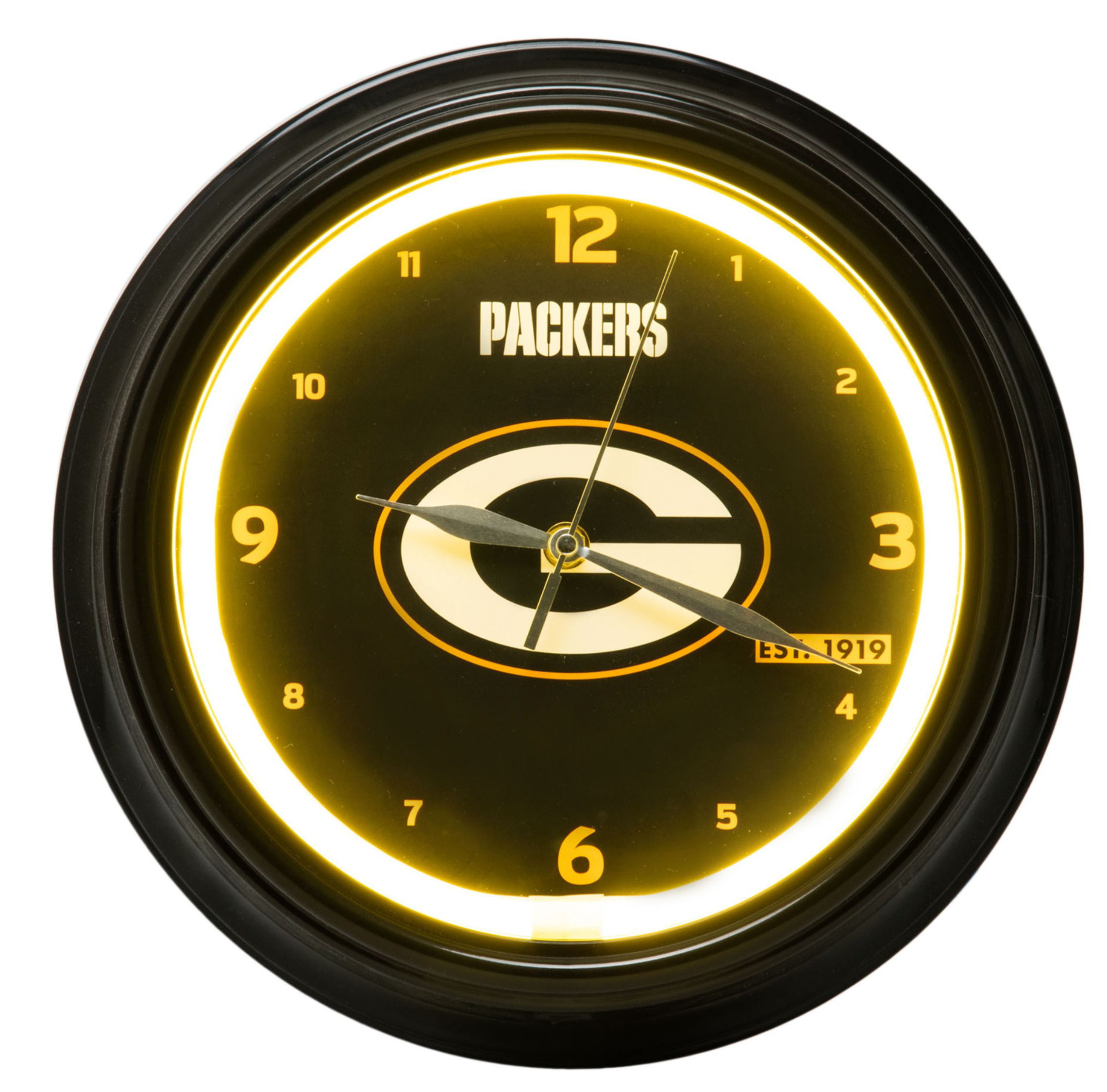 Forever Collectibles Green Bay Packers NFL LED 10" Wall Clock | Wayfair