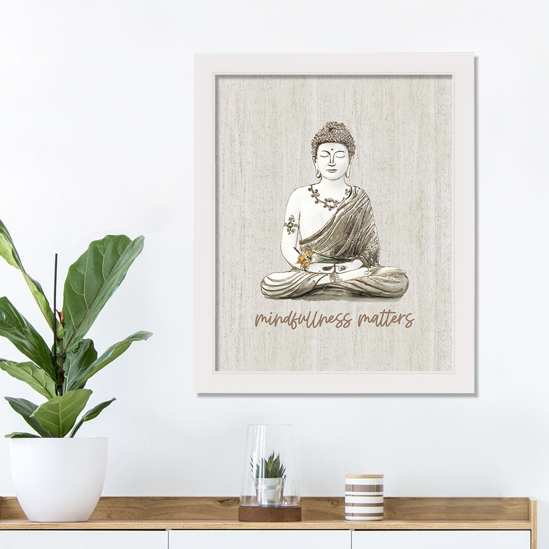 Bungalow Rose Bali Buddha - Single Picture Frame Print | Wayfair