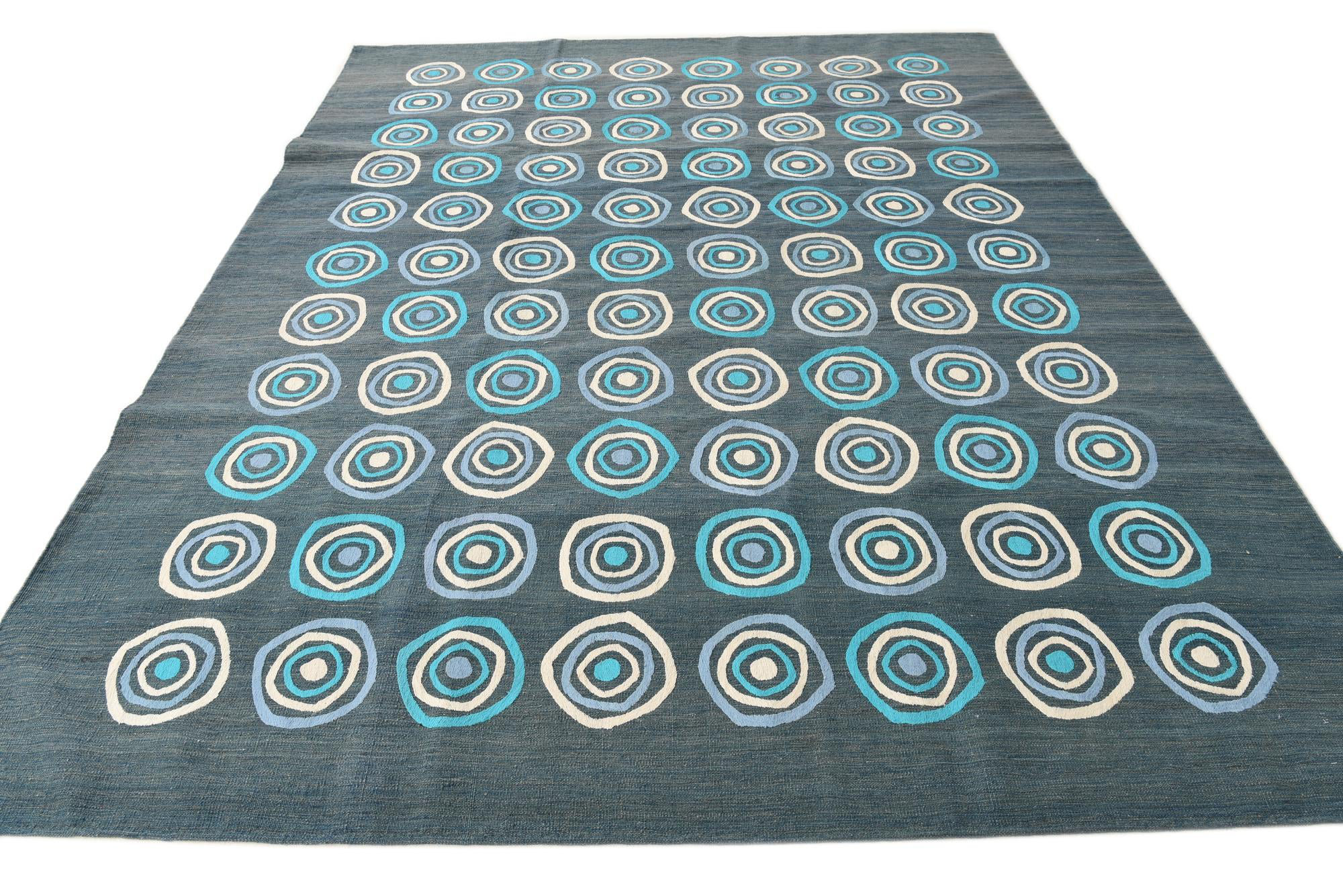 Isabelline Norwood Blue Rug | Wayfair